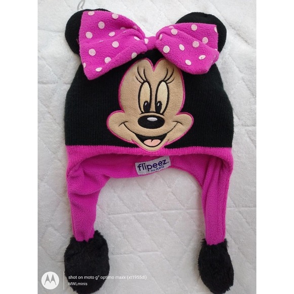 Disney | Accessories | Minnie Mouse Ears Disney Flipeez Abg Child Pink ...